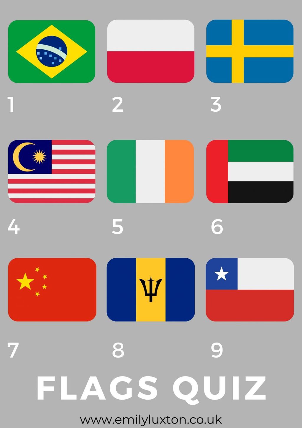 24 FREE Ready-Made Travel Picture Quiz Rounds