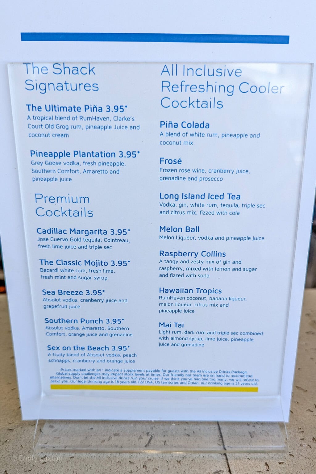 Your Guide to the Bars & Restaurants on the Marella Explorer