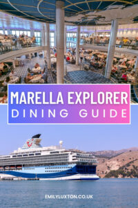 Your Guide to the Bars & Restaurants on the Marella Explorer