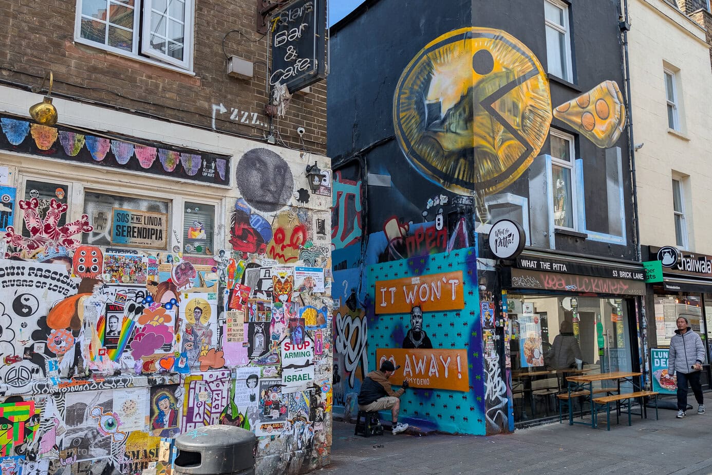 Brick Lane Street Art: Free Self-Guided Tour with Map